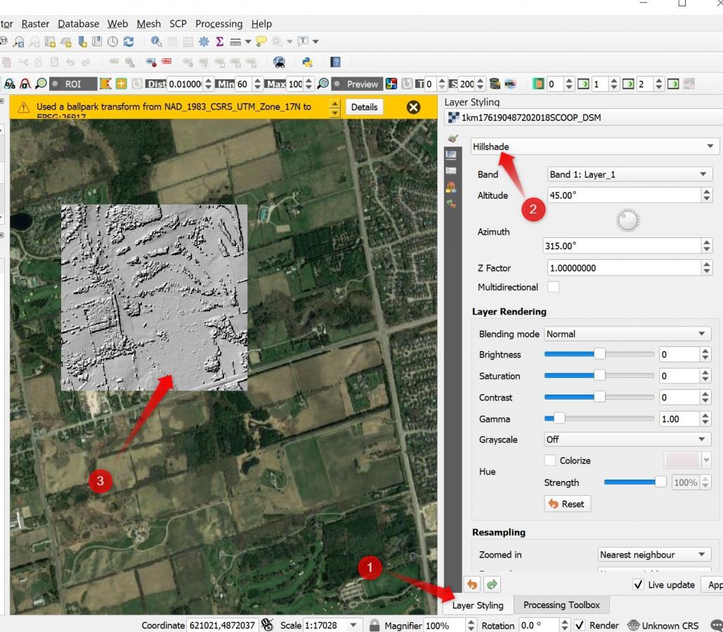 Tutorial: How to convert DSM to DEM/DTM - Golf Simulator Forum