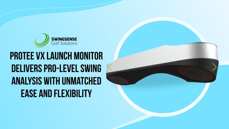 ProTee VX Launch Monitor Delivers Pro-Level Swing Analysis with ...